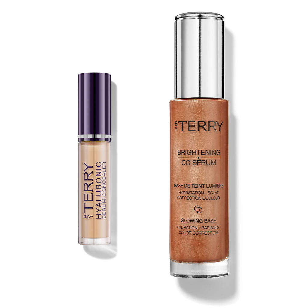 BRIGHTENING CC SERUM & HYALURONIC SERUM CONCEALER – BY TERRY