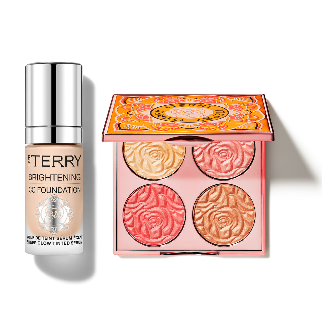 BRIGHTENING CC FOUNDATION + BRIGHTENING CC PALETTE SUNNY FLASH – BY TERRY